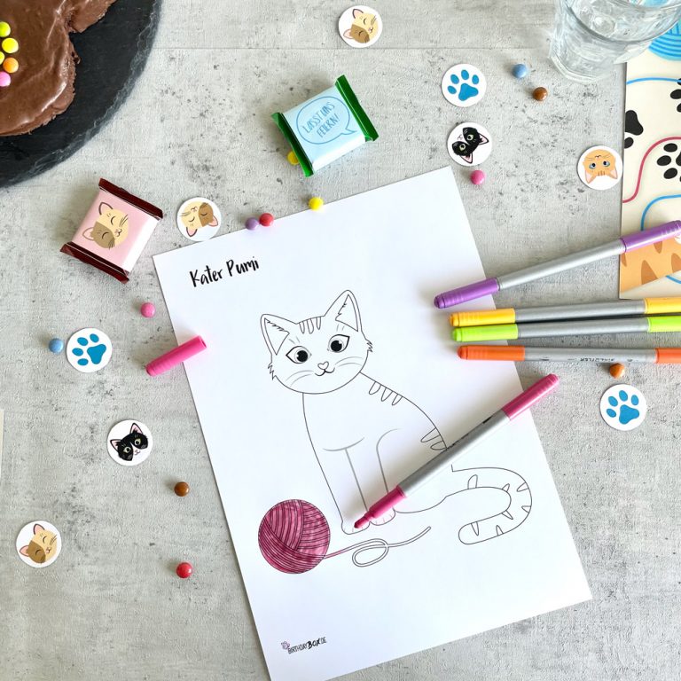 Katzenparty - DIY als PDF-Download